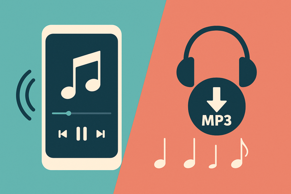 Télécharger musique MP3 ou écouter en streaming : que choisir